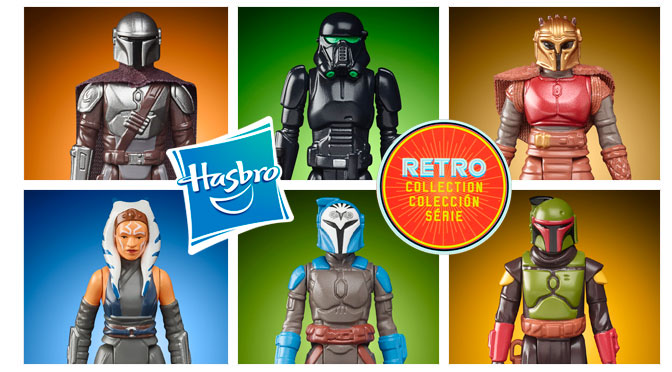 Hasbro Retro Collection The Mandalorian Wave 2 - STARWARSEROS