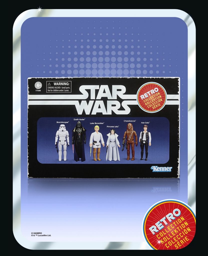Nuevo multipack Star Wars A New Hope para la línea Hasbro Retro ...