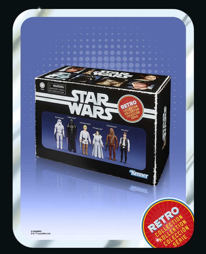Nuevo multipack Star Wars A New Hope para la línea Hasbro Retro ...